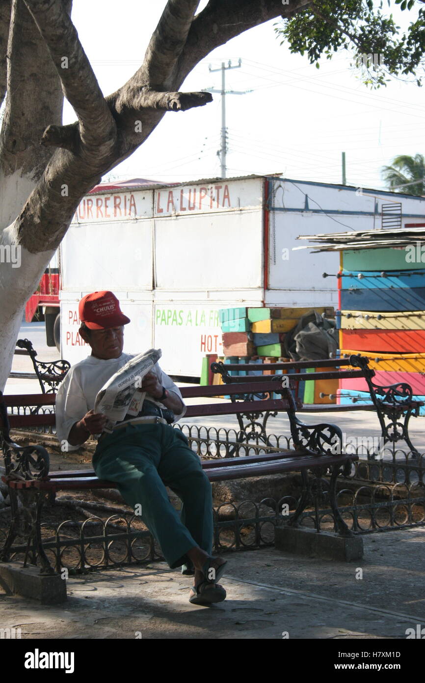 mexican people in yucatan Stock Photo - Alamy