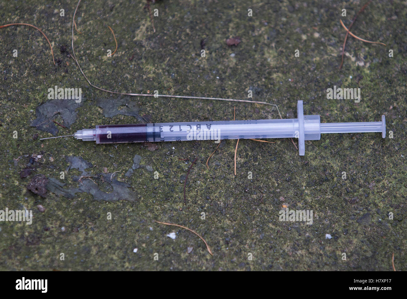 Syringes Used By Drug Addicts at Kate Gates blog