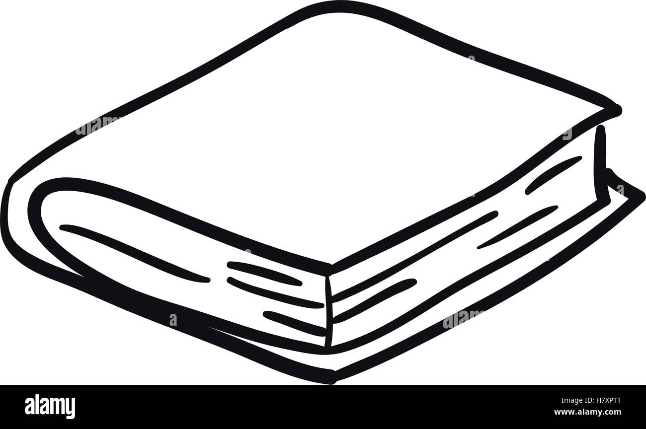 Book object icon. Education literature read and library theme. Isolated ...