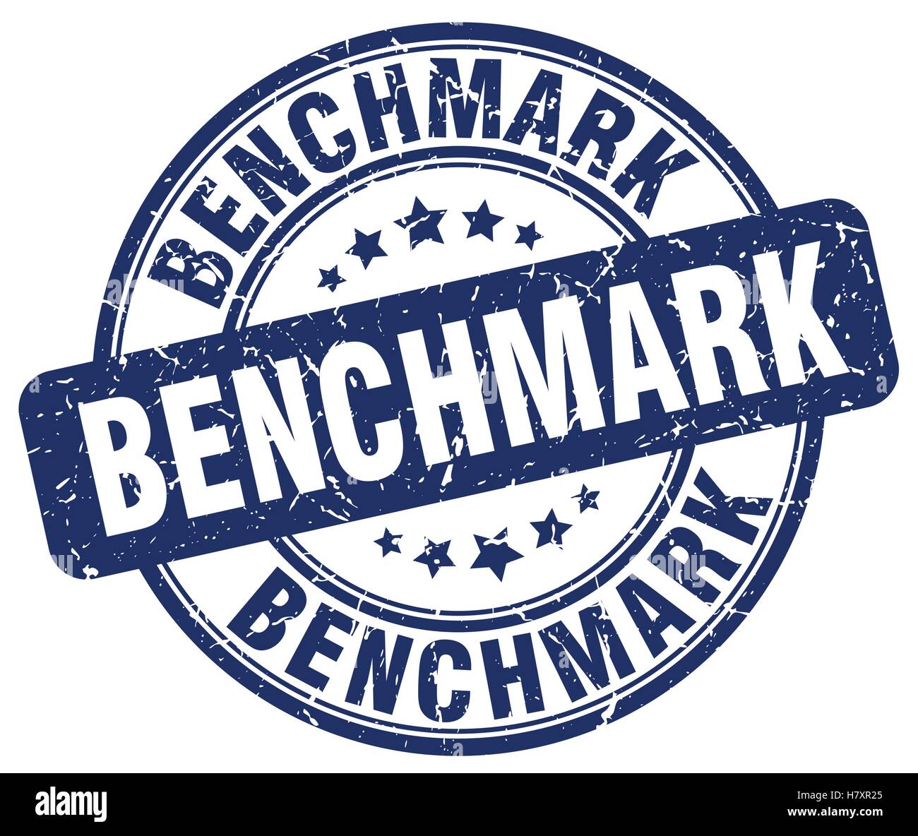 benchmark blue grunge stamp Stock Vector Image & Art - Alamy