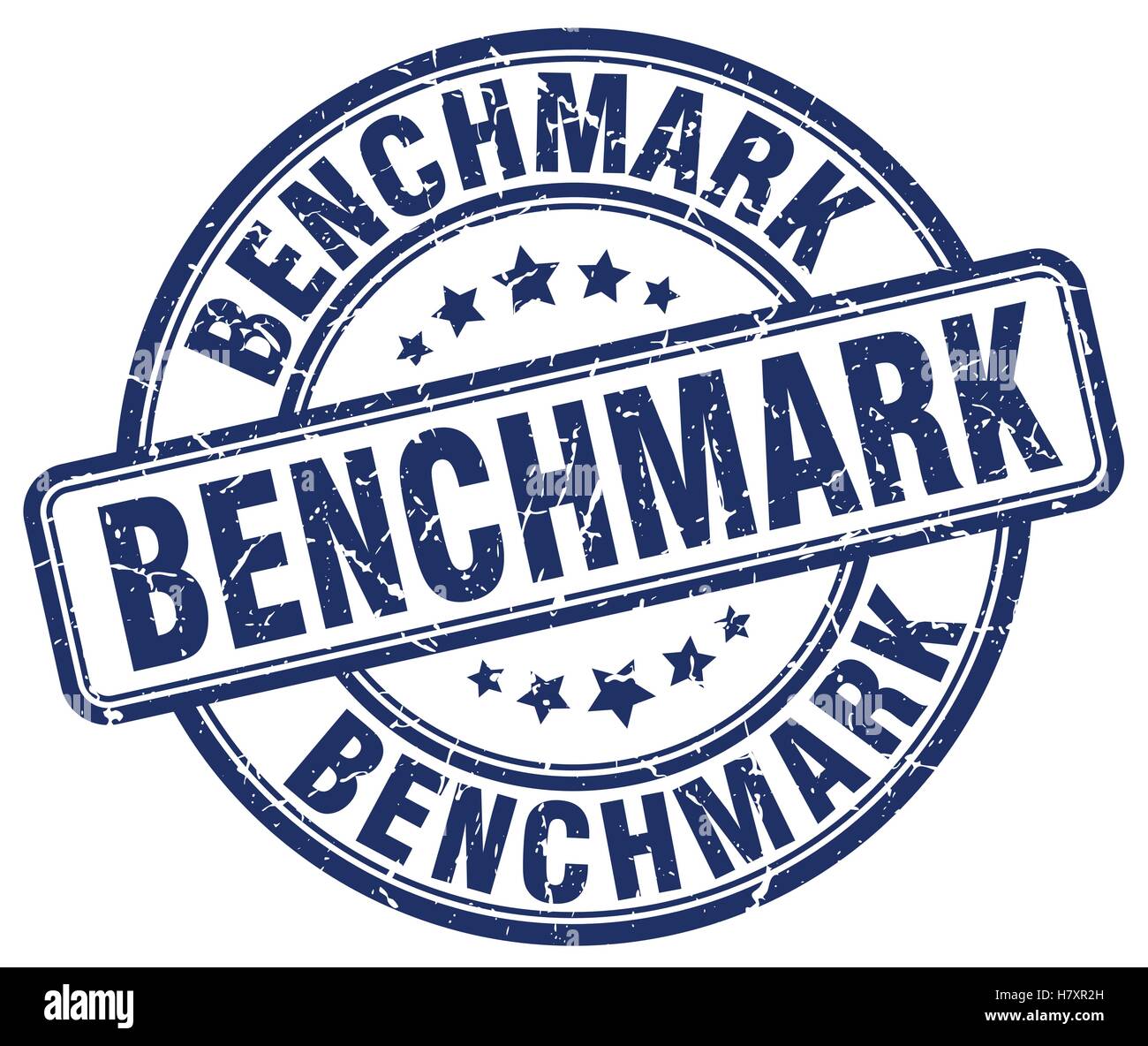 benchmark blue grunge stamp Stock Vector Image & Art - Alamy