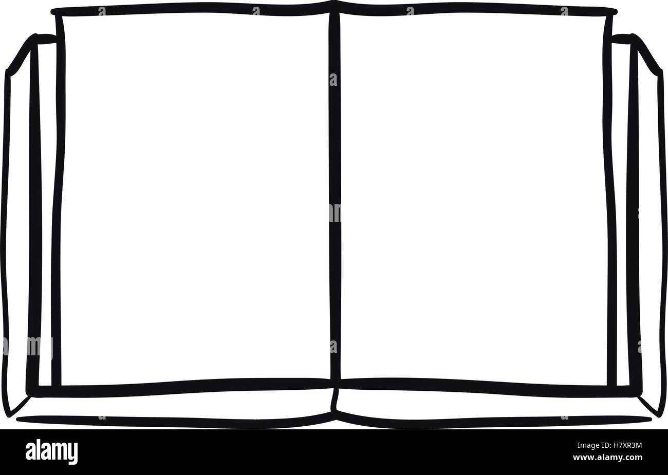 Book object icon. Education literature read and library theme. Isolated ...