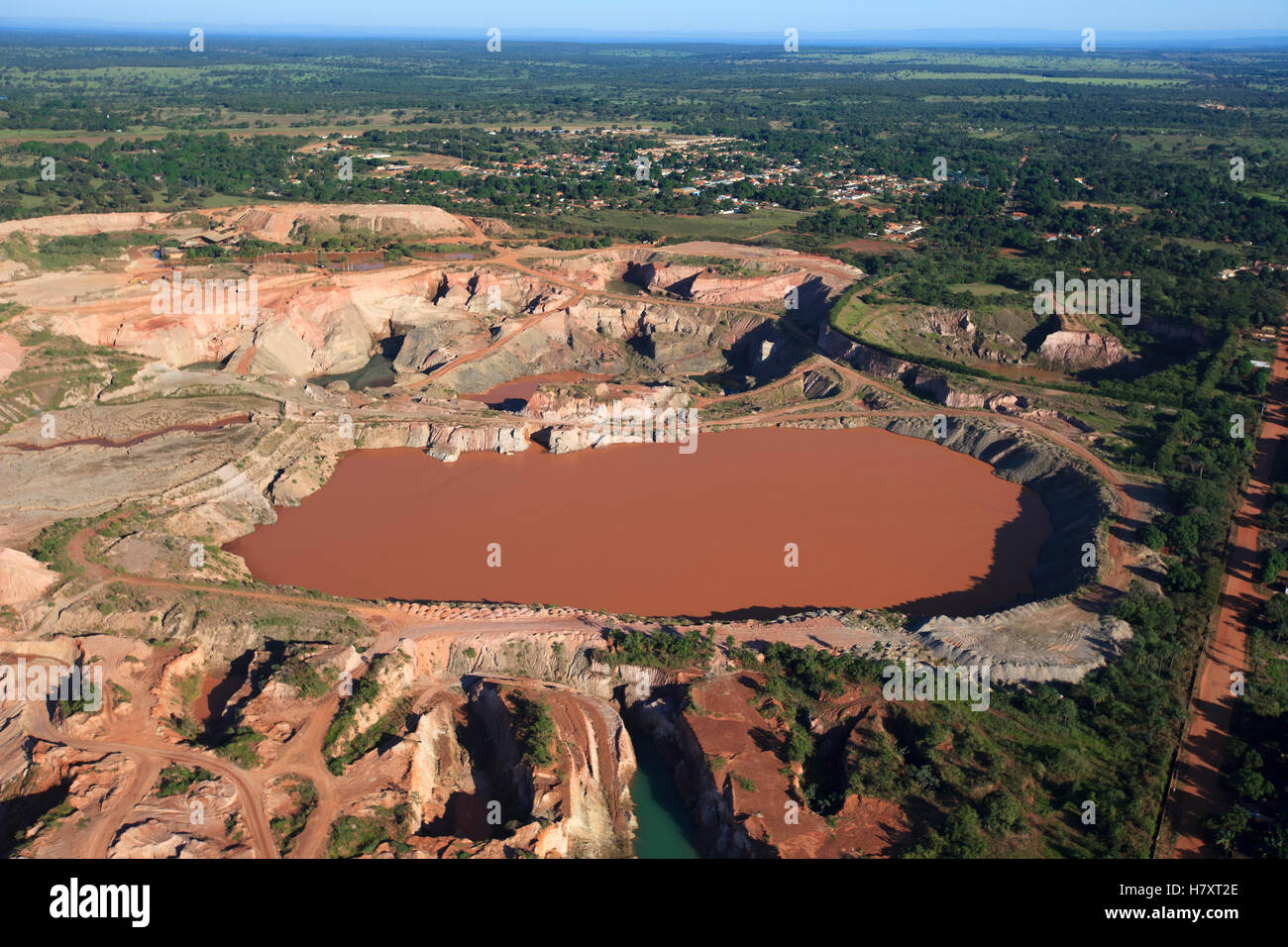 Gold mine, Pocone, Pantanal, Brazil Stock Photo - Alamy