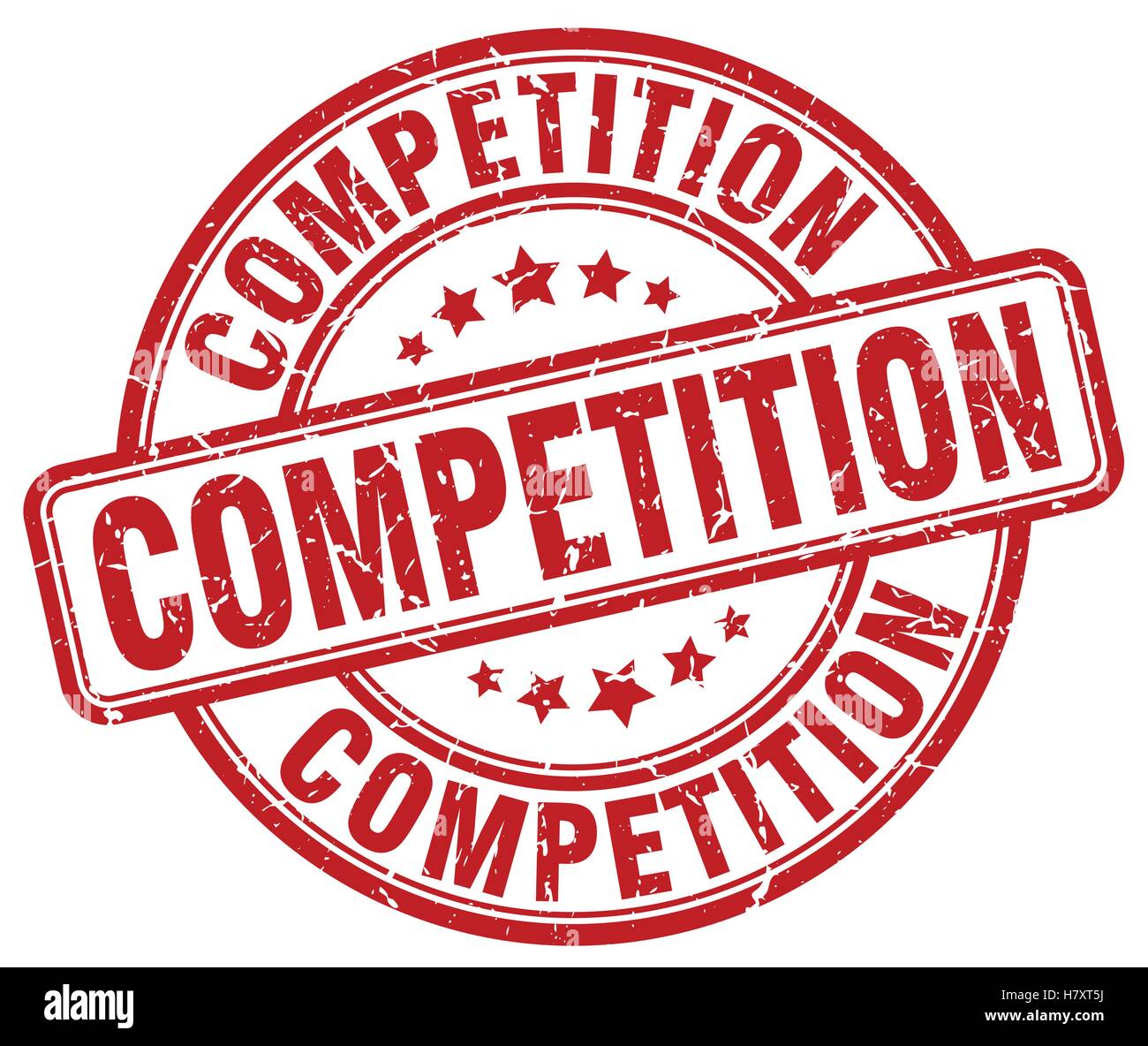 competition red grunge stamp Stock Vector Image & Art - Alamy