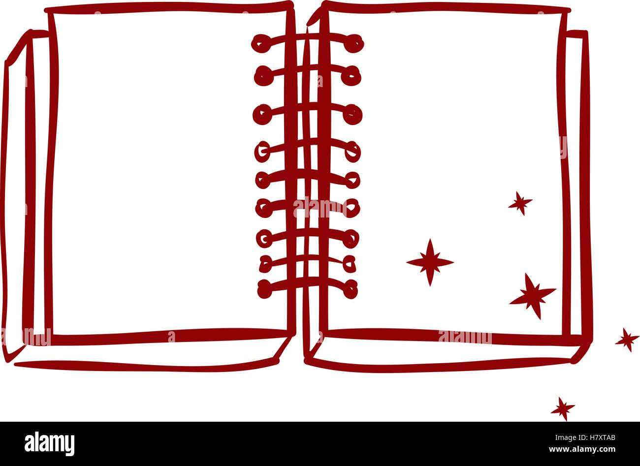 Book object icon. Education literature read and library theme. Isolated ...
