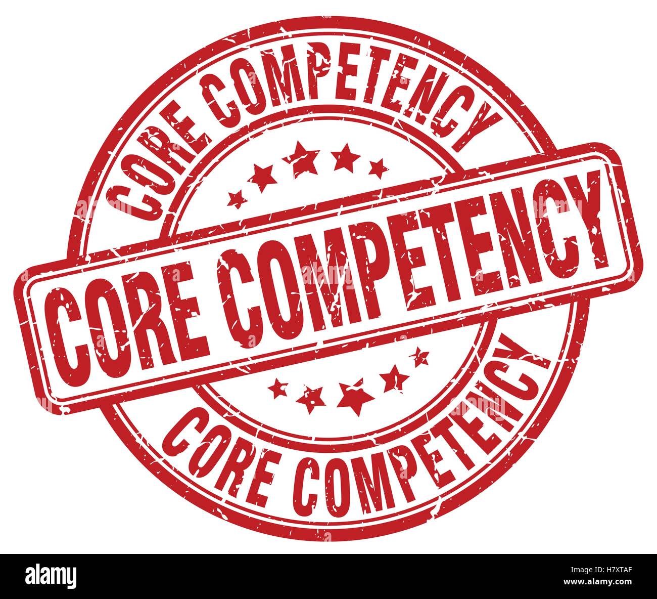 core competency red grunge stamp Stock Vector Image & Art - Alamy