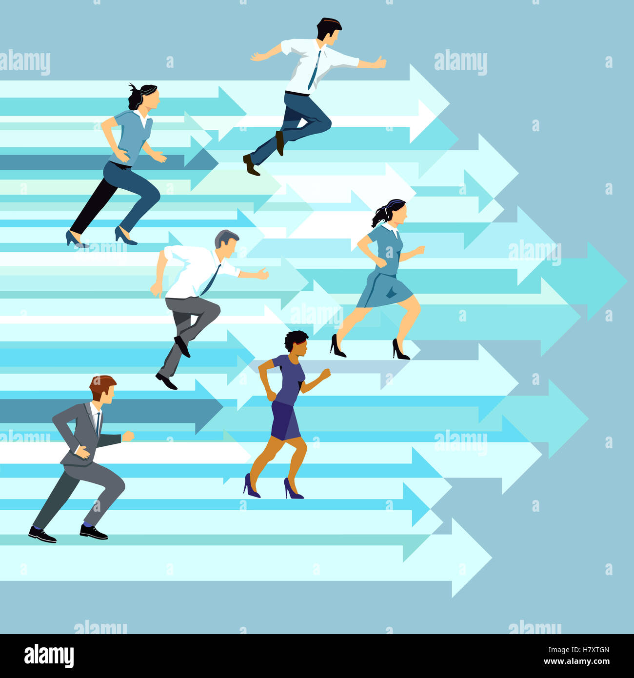 Executive path hi-res stock photography and images - Alamy