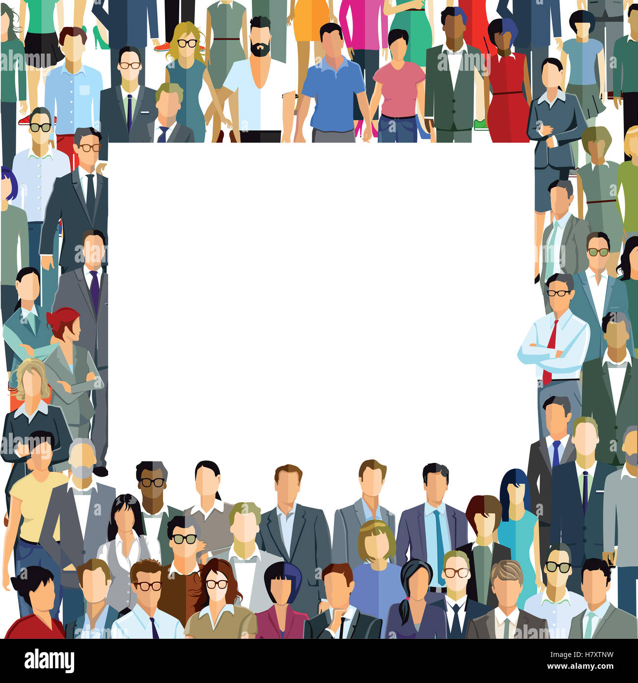 Crowd group hi-res stock photography and images - Alamy