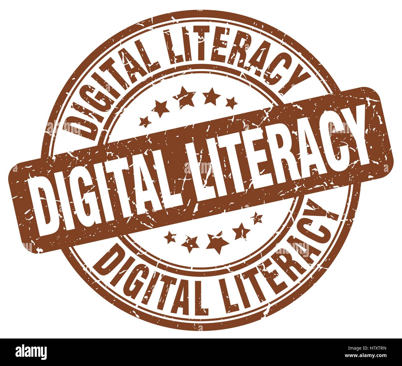 Digital literacy stamp hi-res stock photography and images - Alamy