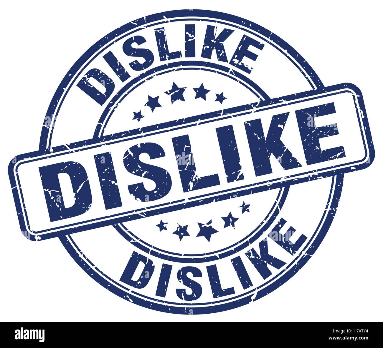dislike blue grunge stamp Stock Vector Image & Art - Alamy