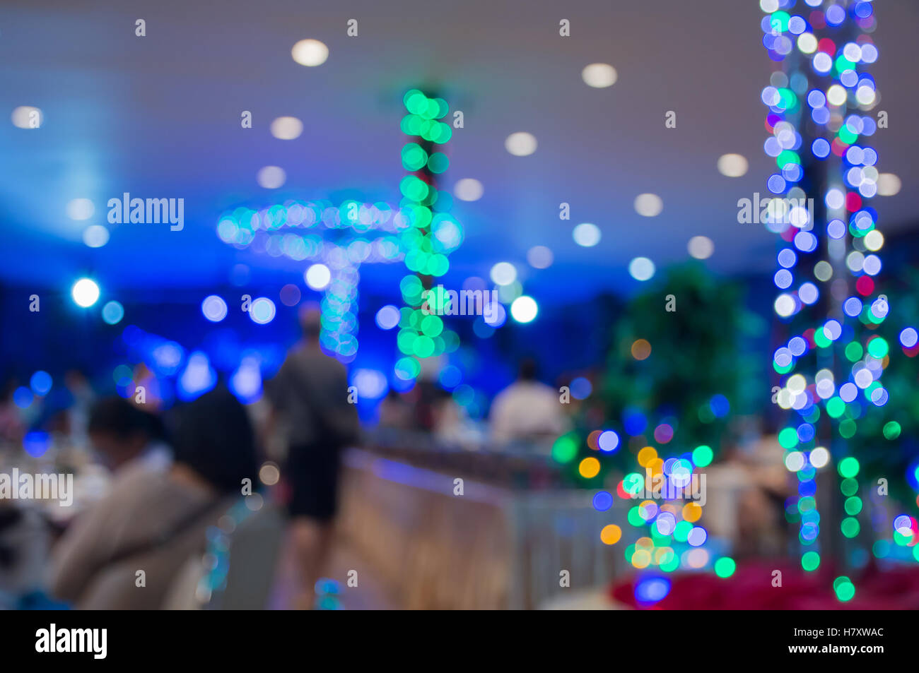 Restaurant blur hi-res stock photography and images - Alamy