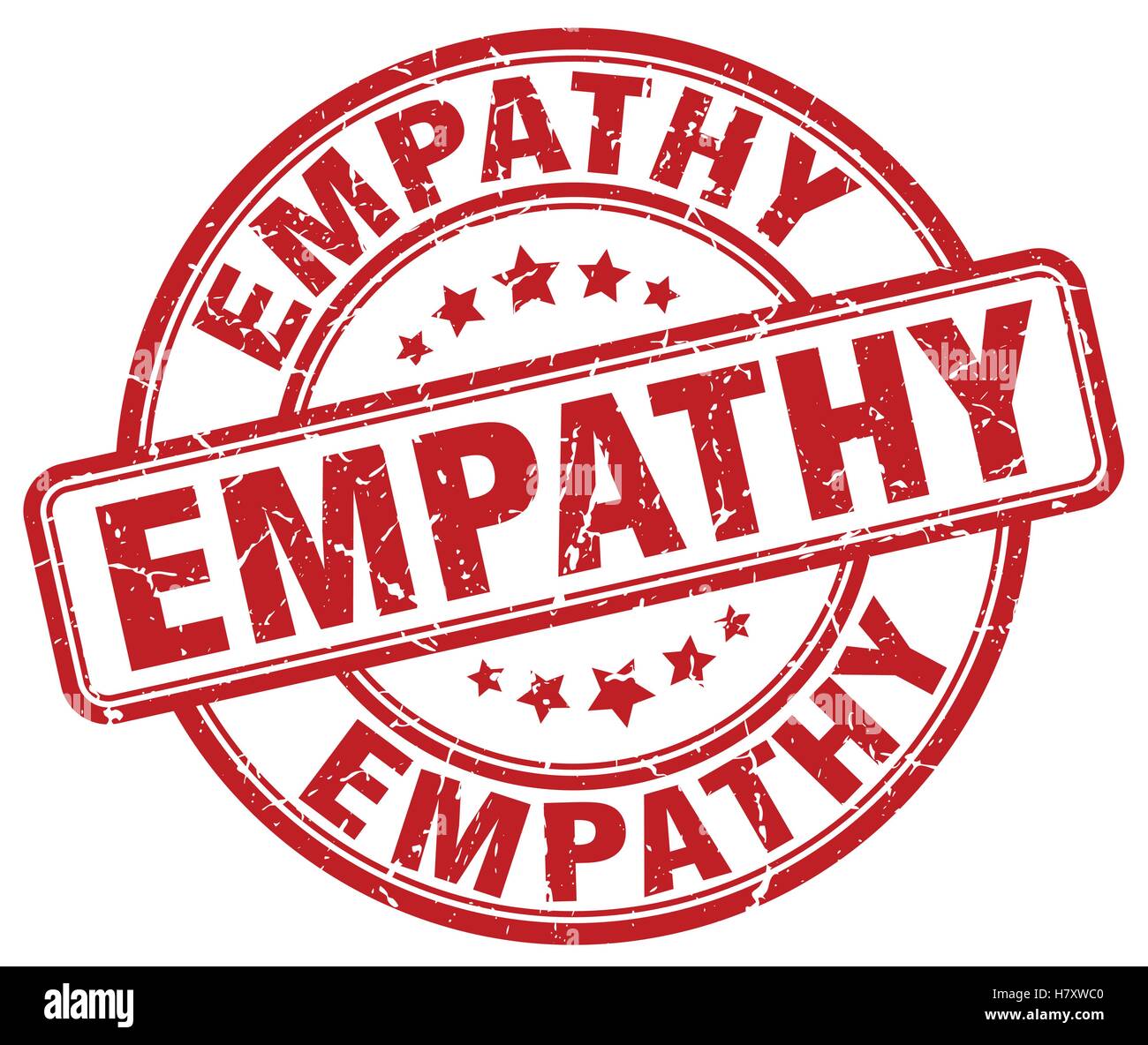 empathy red grunge stamp Stock Vector Image & Art - Alamy