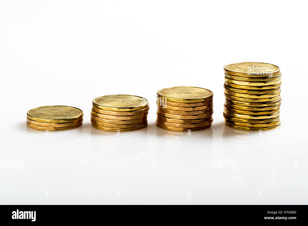 Close up on canadian coins hi-res stock photography and images - Alamy