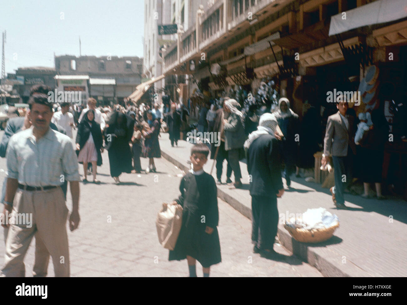 Street scene in the syrian city of Homs, Syria November 1963. | Stock ...