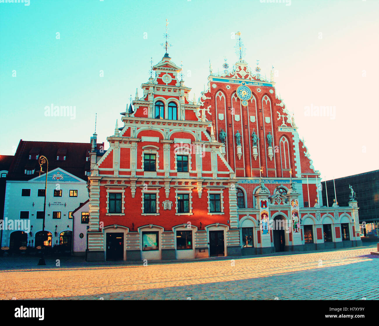 Old riga city hall hi-res stock photography and images - Alamy