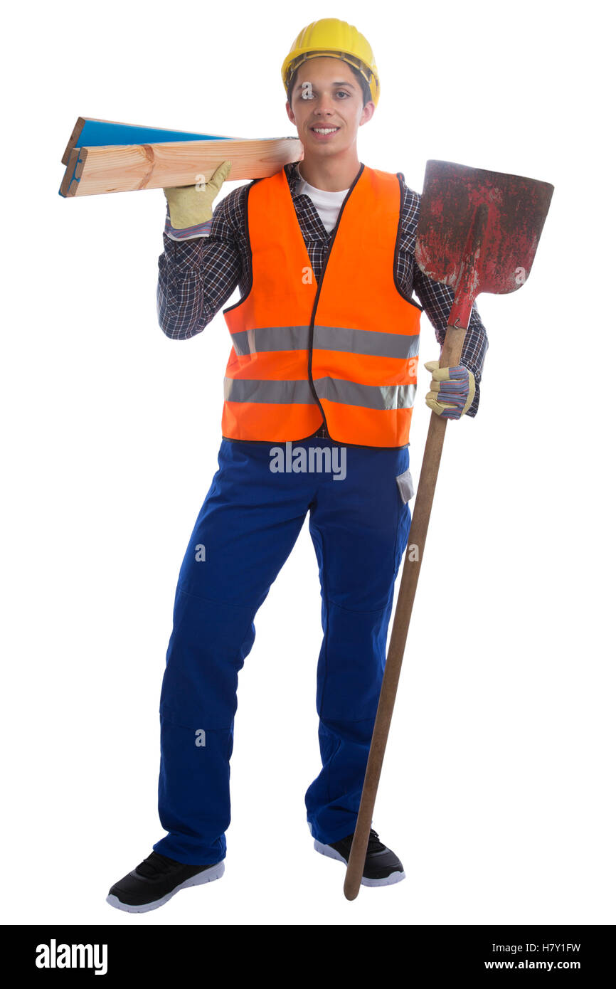 Construction worker Cut Out Stock Images & Pictures - Alamy