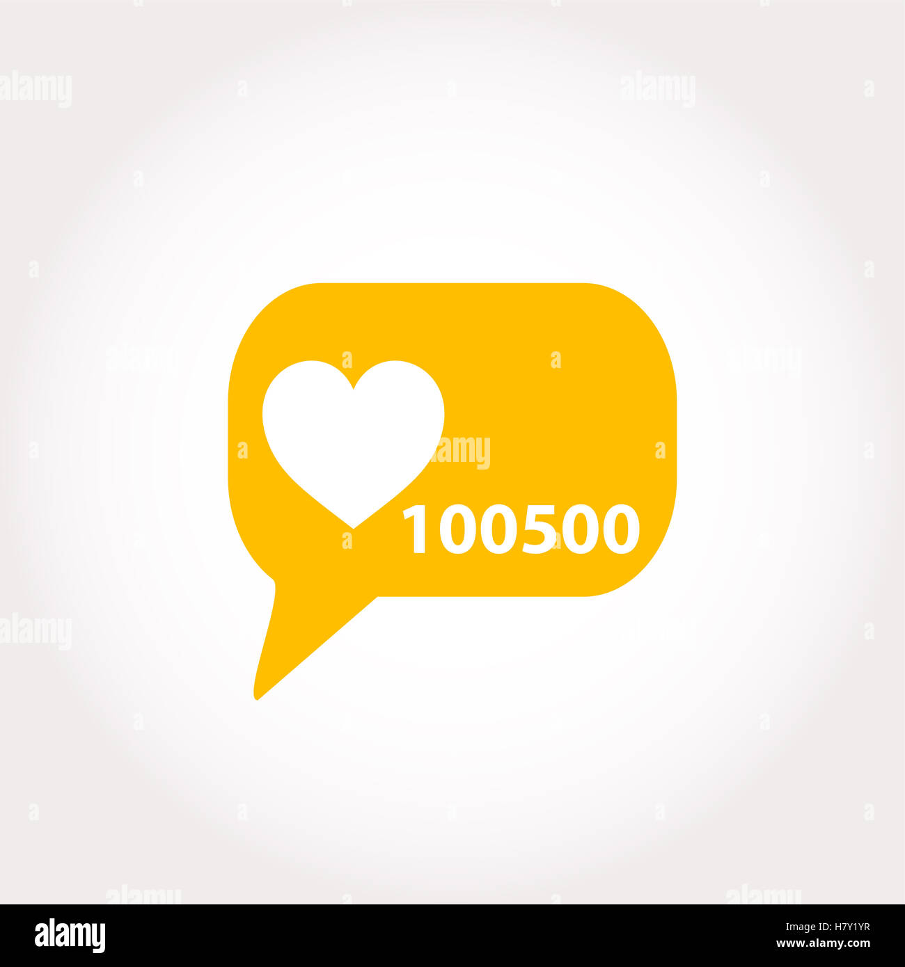 comment icons isolated on white background, like counter notification ...