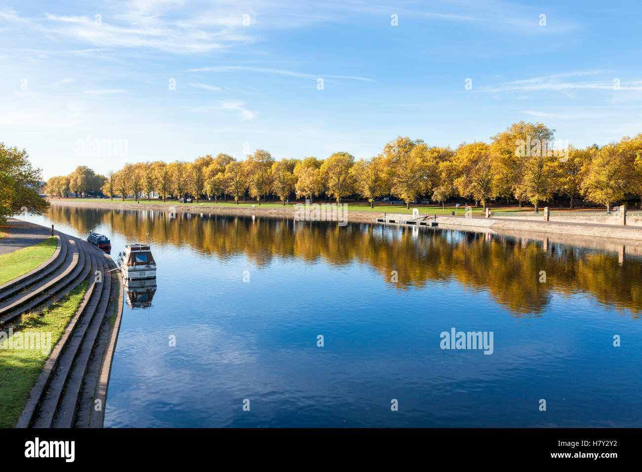 River Trent in Autumn, Nottingham, England, UK Stock Photo - Alamy