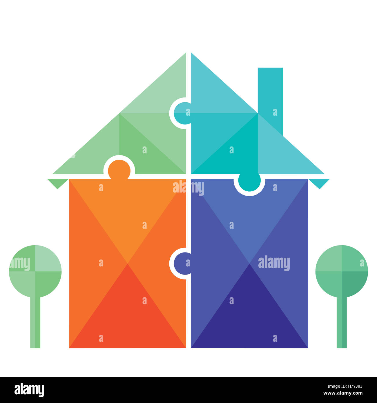 Real puzzle hi-res stock photography and images - Alamy