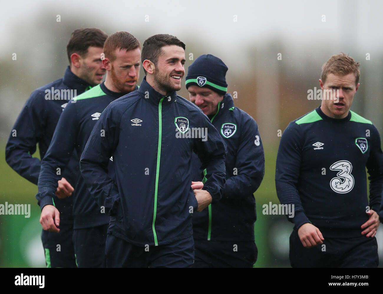 Republic of Ireland's Robbie Brady during a training session at the FAI ...
