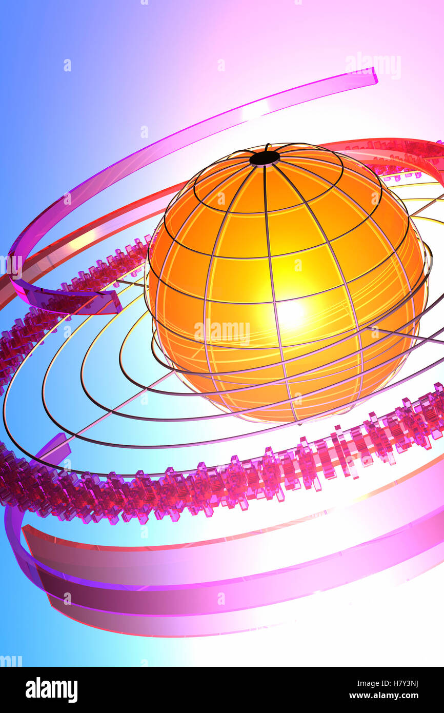 Abstract globe concept Stock Photo - Alamy