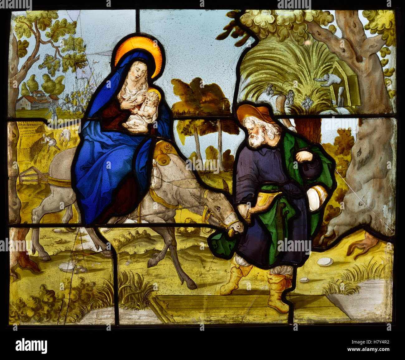 Renaissance german stained glass hi-res stock photography and images ...
