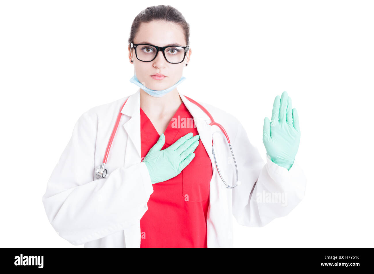 Medical oath hi-res stock photography and images - Alamy