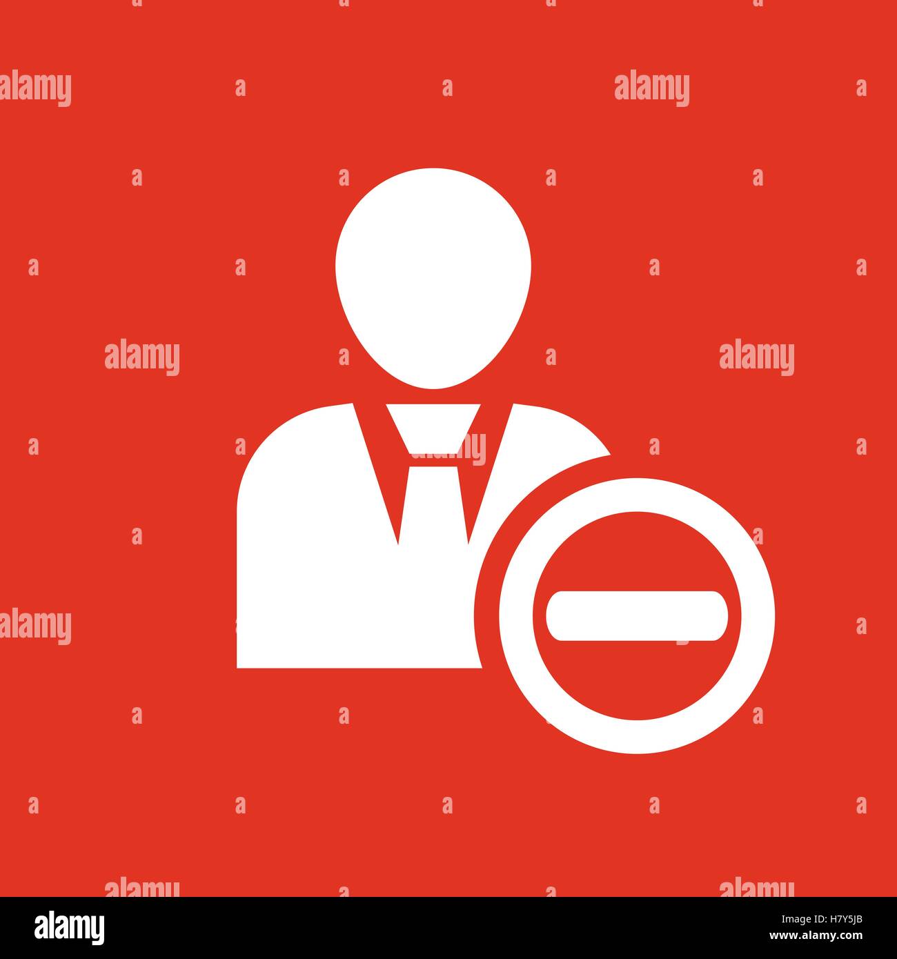 The delete user icon. Delete a user friend and avatar symbol. UI. Web ...