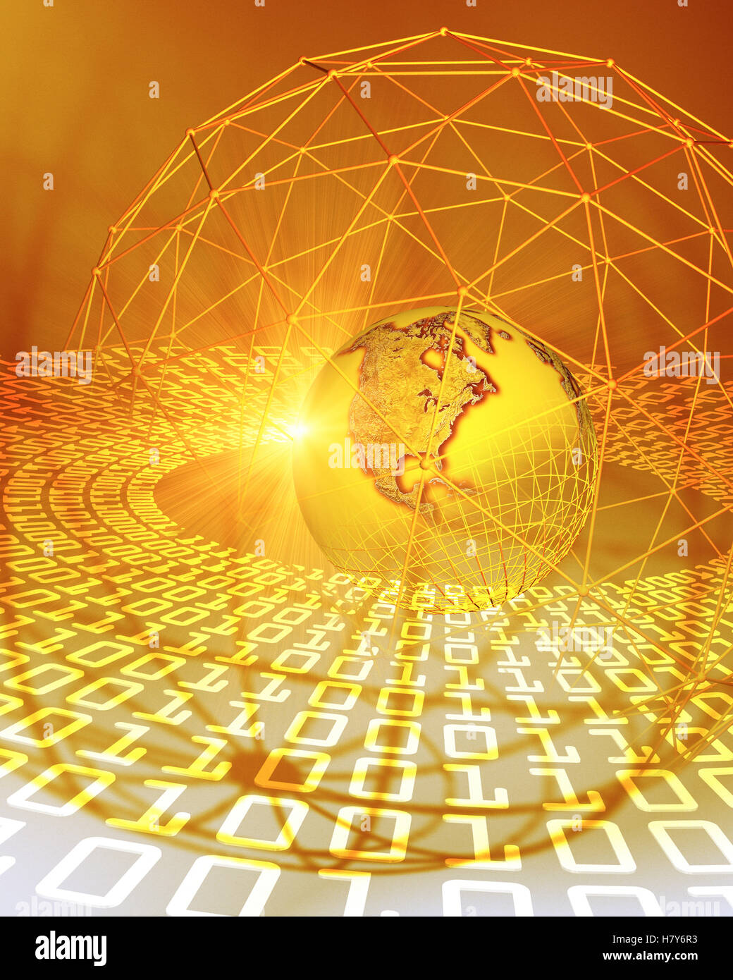 Data and communication concept Stock Photo - Alamy