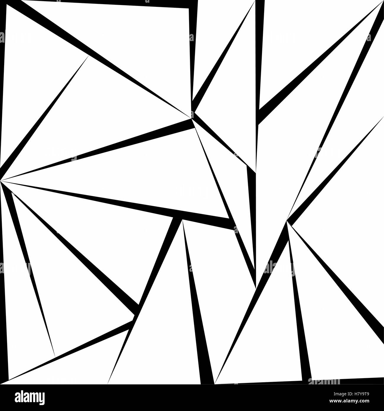 Triangle greyscale pattern Stock Vector Image & Art - Alamy