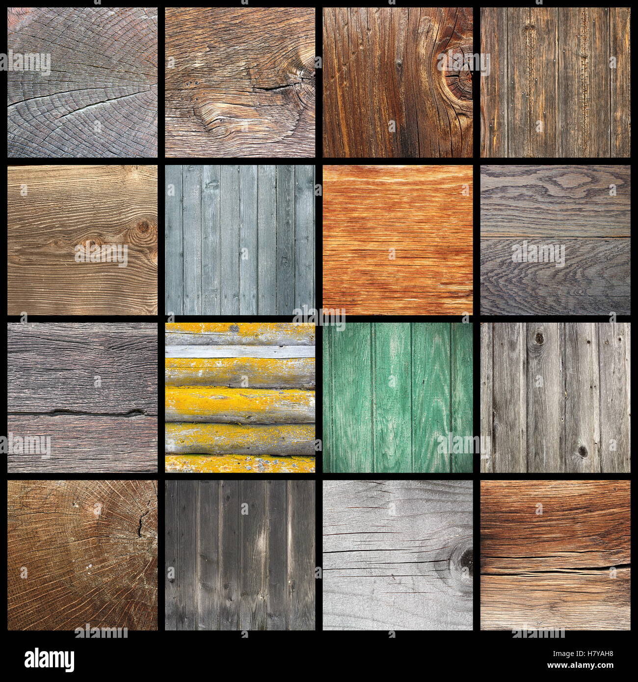collection of different wood plank textures for your design Stock Photo ...