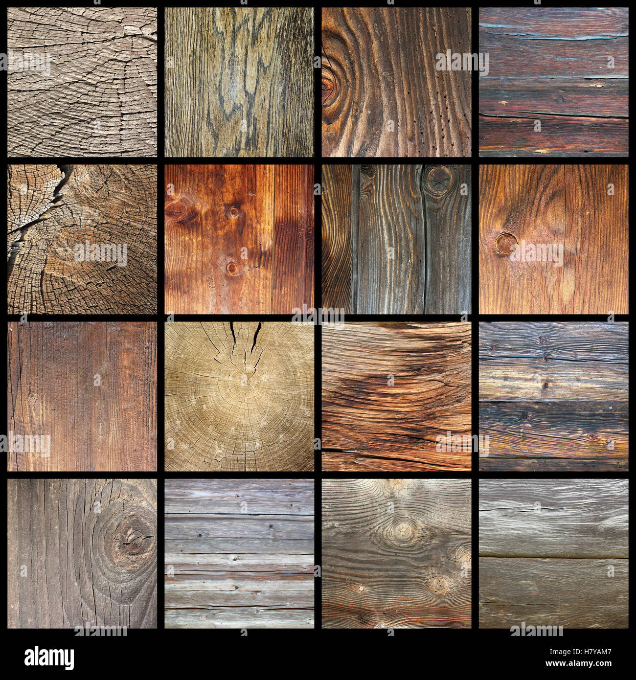 set of wooden planks textures ready for your design Stock Photo - Alamy