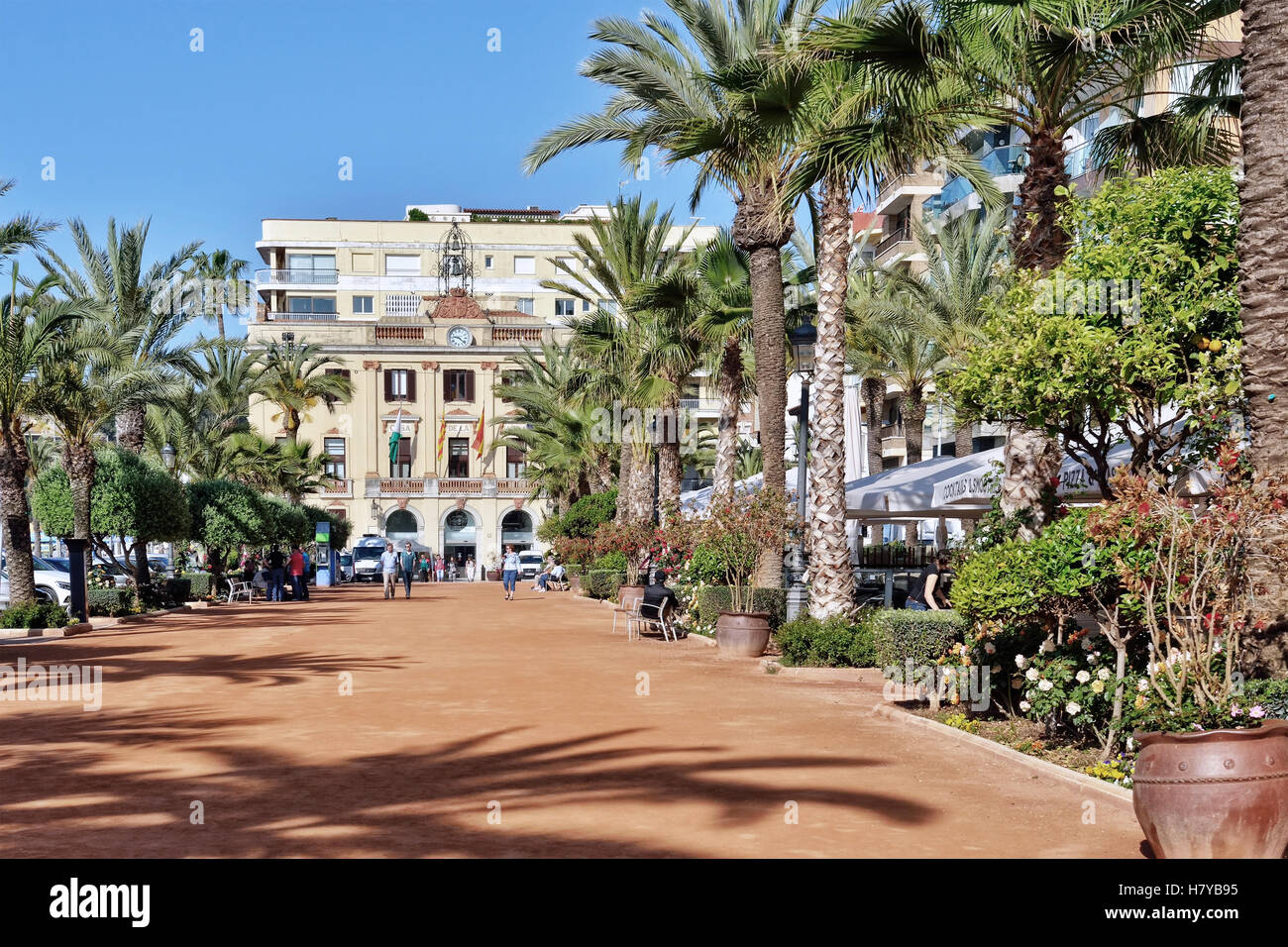 City center lloret de mar hi-res stock photography and images - Alamy