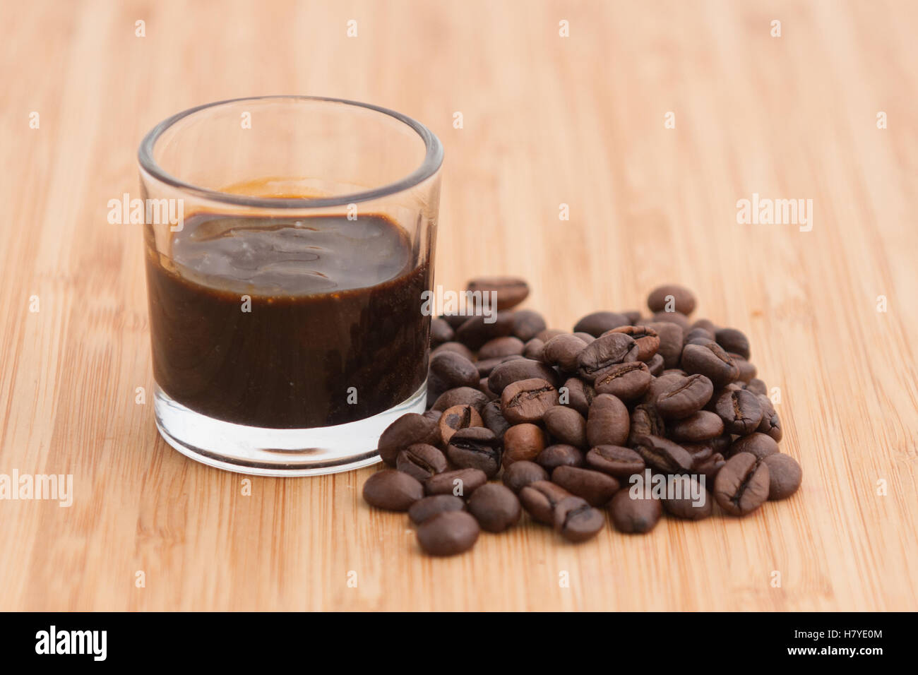 Natural flavored liquid for pastry of coffee Stock Photo - Alamy