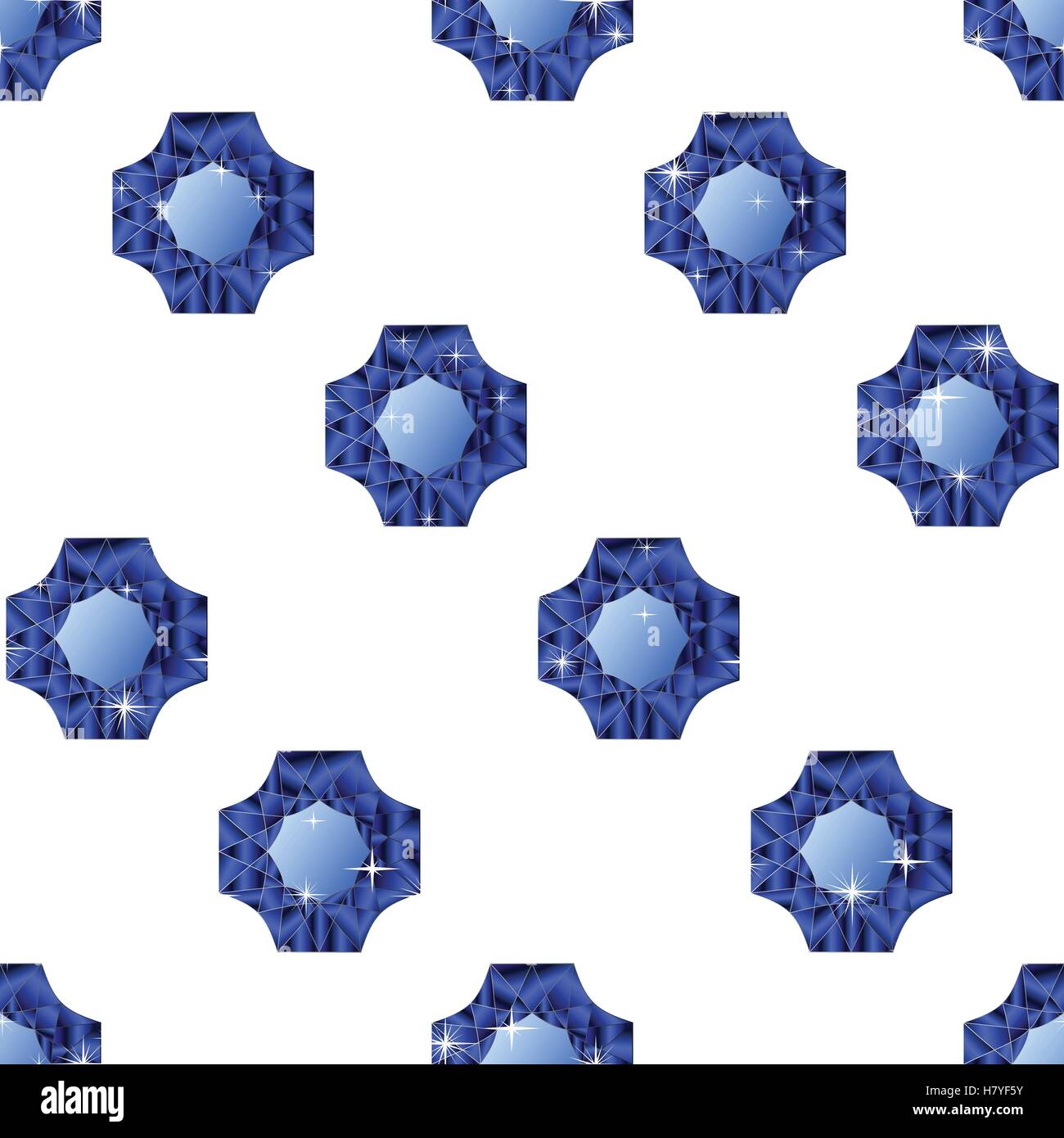 Diamonds seamless pattern Stock Vector Image & Art - Alamy