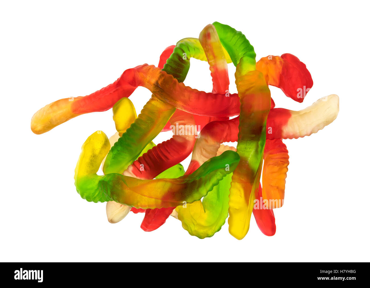 Gummy worms hi-res stock photography and images - Alamy