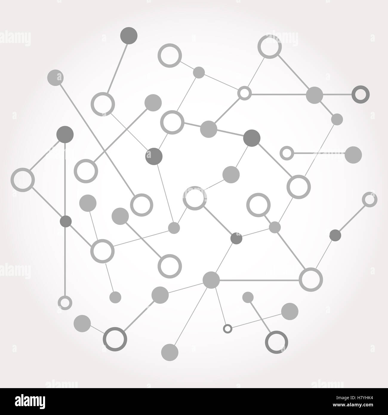 Social Network Graphic Concept. Abstract Background with Dots Array and ...