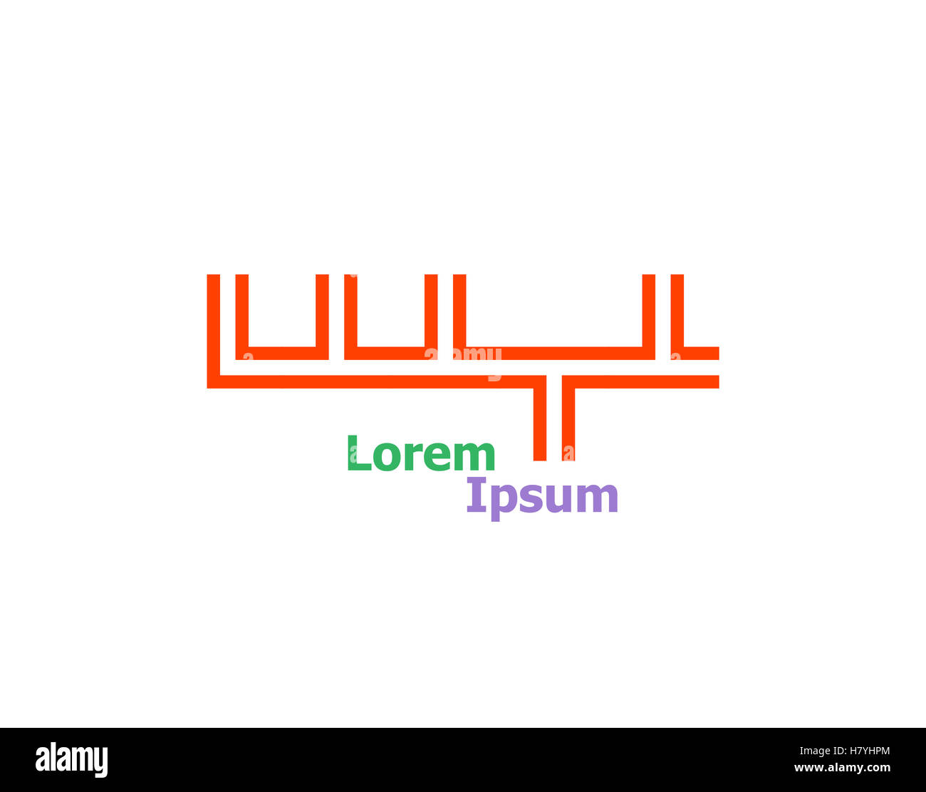 Abstract logo design template. Science technology, Teamwork, Social ...