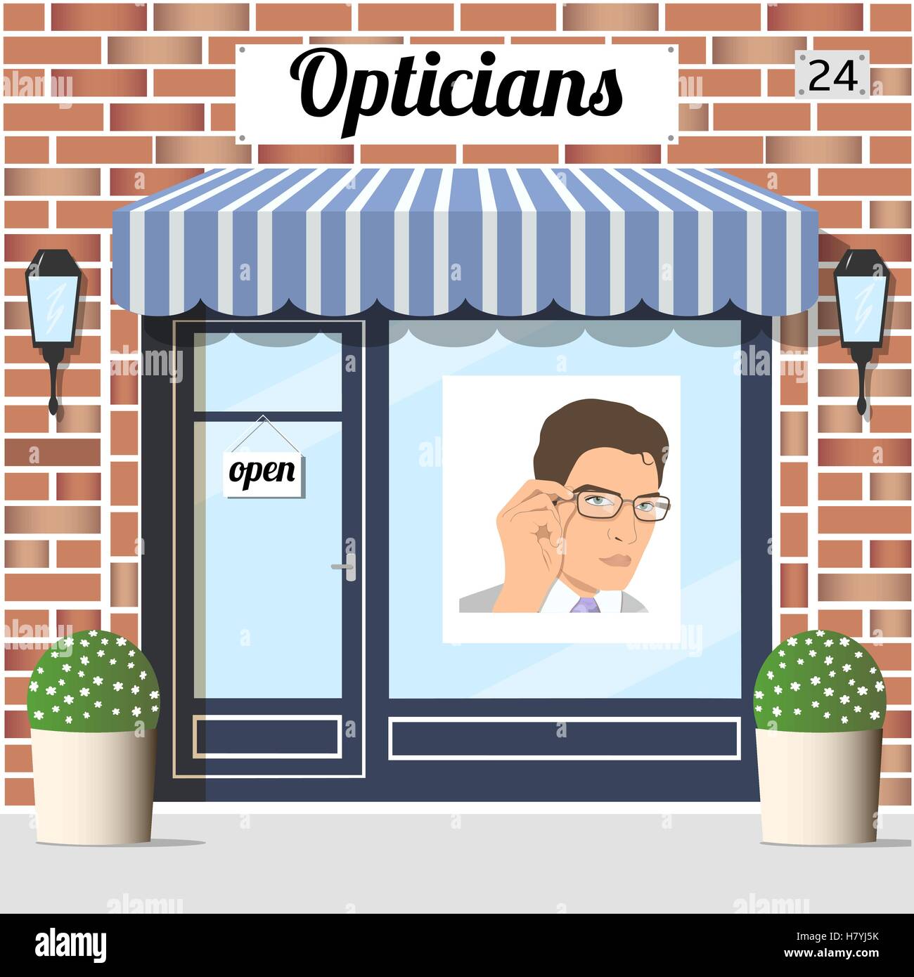Opticians sign Stock Vector Images - Alamy