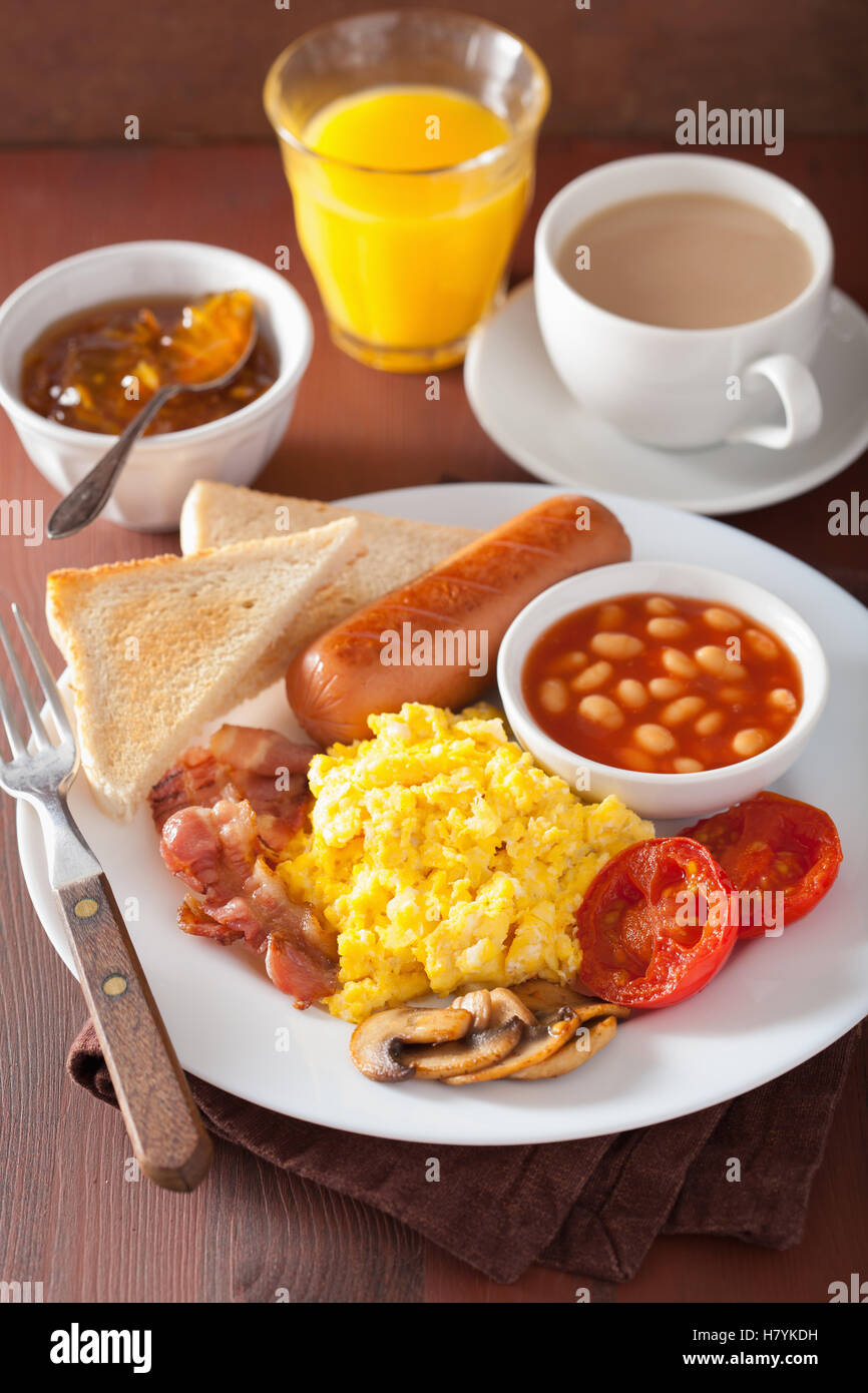 Full English Breakfast High Resolution Stock Photography and Images - Alamy