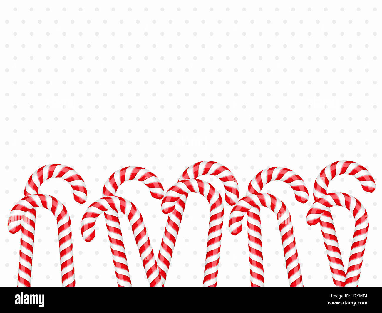 Background with candy canes Stock Photo - Alamy