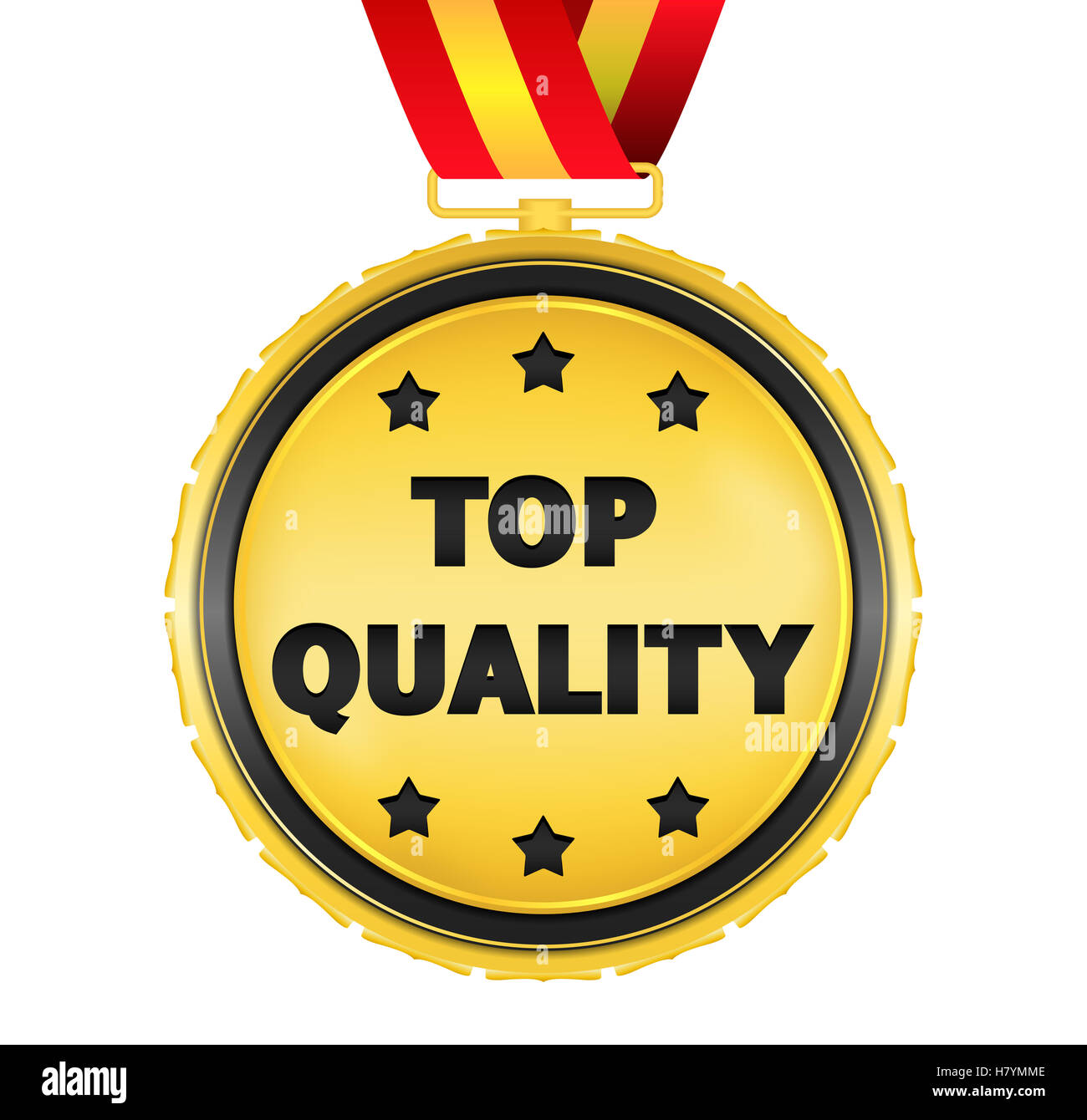 Medal with ribbon hi-res stock photography and images - Alamy