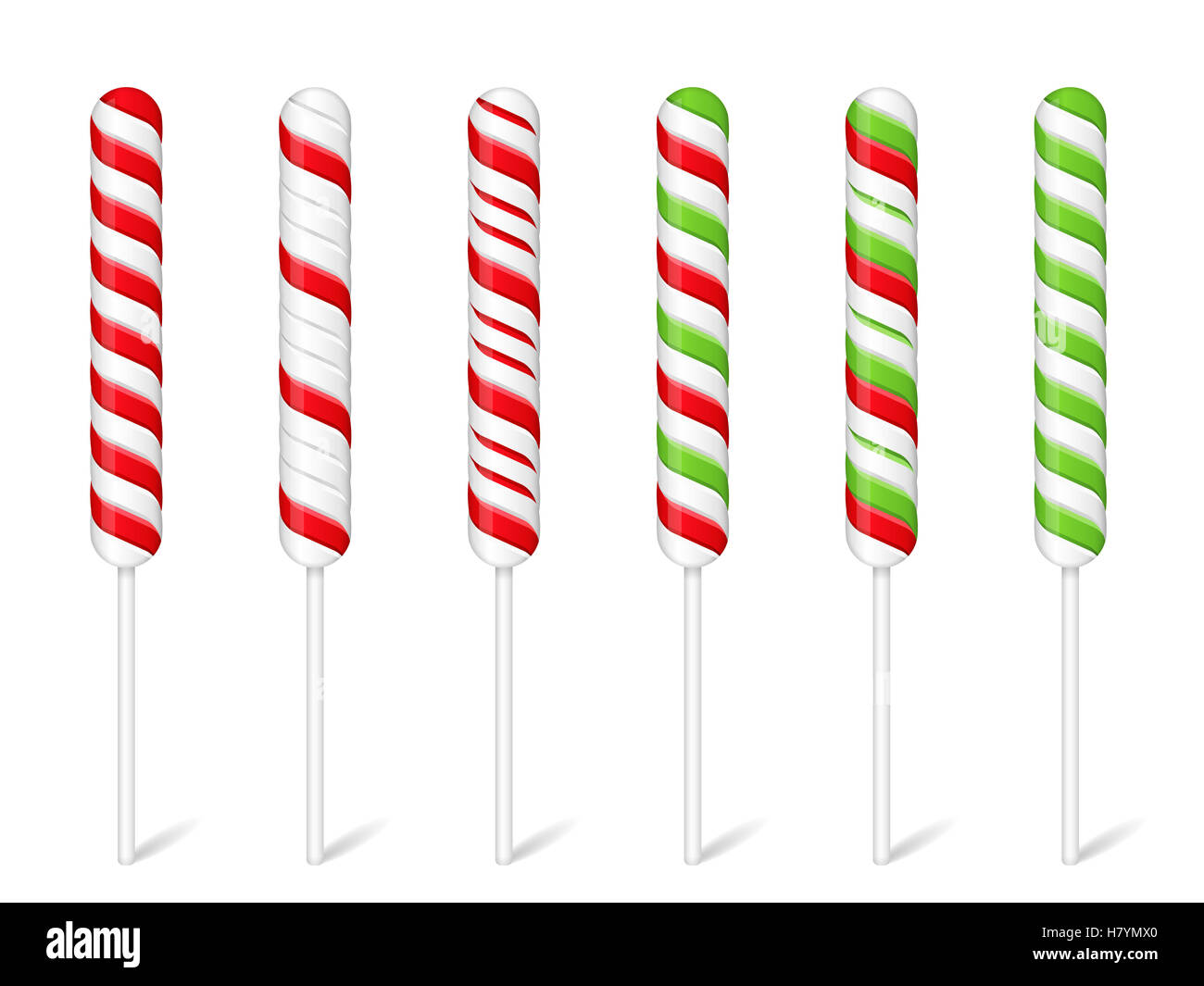 Red and green sweet candys Stock Photo - Alamy