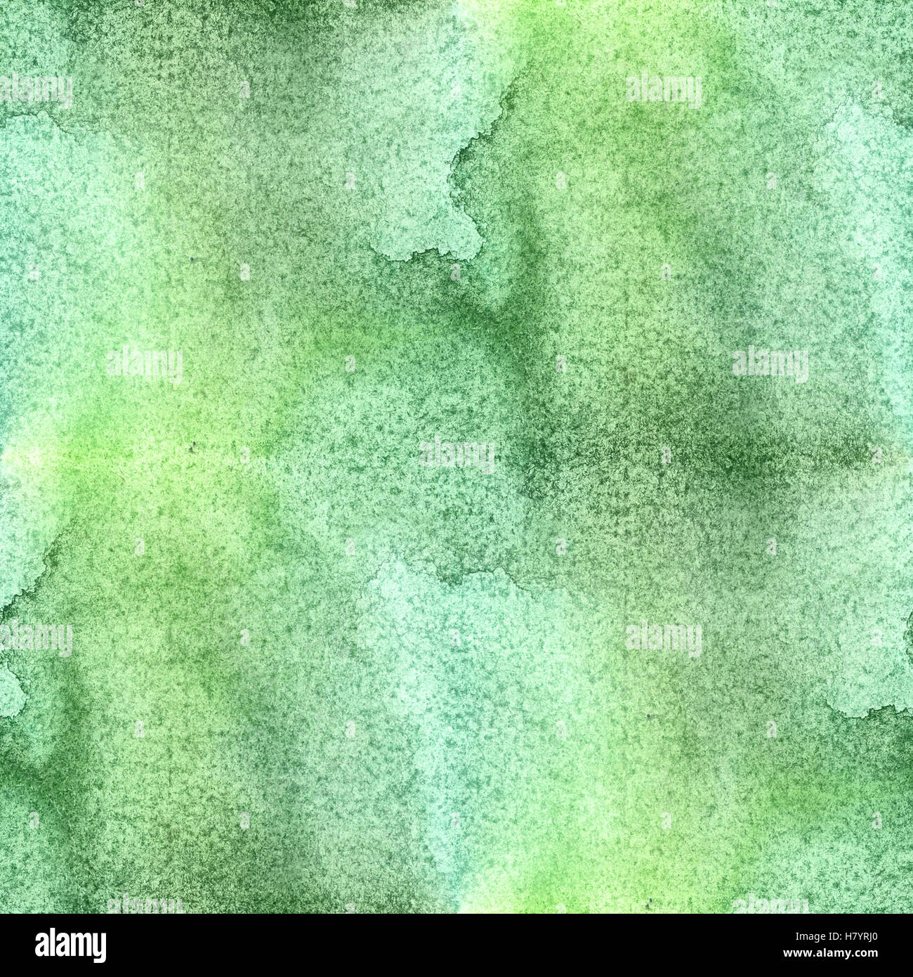 colorful abstract green seamless watercolor for background. digital art ...