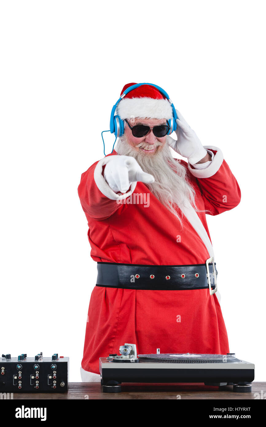 Dj santa hi-res stock photography and images - Alamy