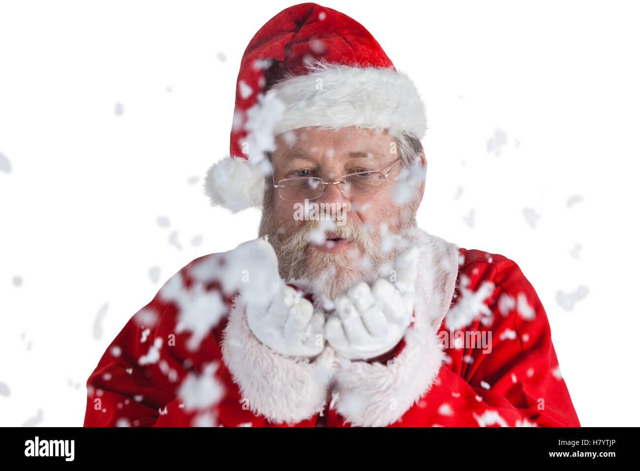 Man snow blowing hi-res stock photography and images - Alamy