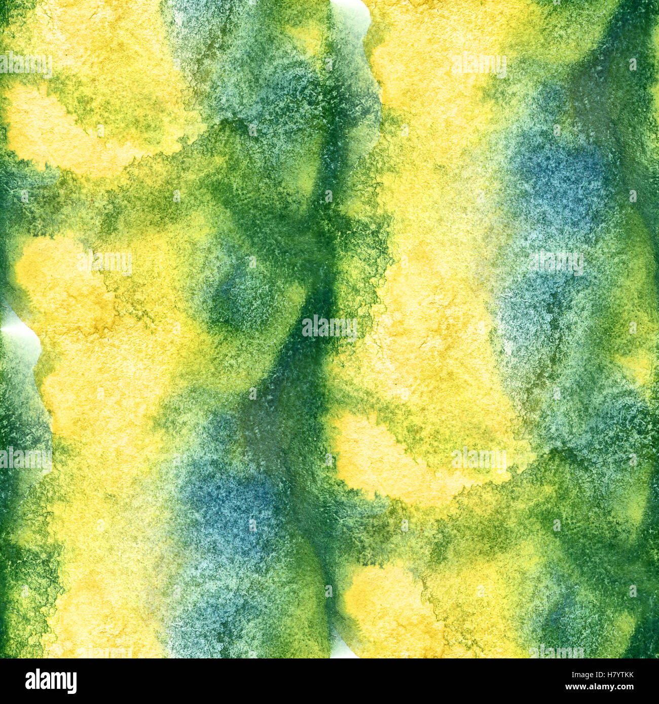 colorful abstract seamless watercolor for green yellow background ...