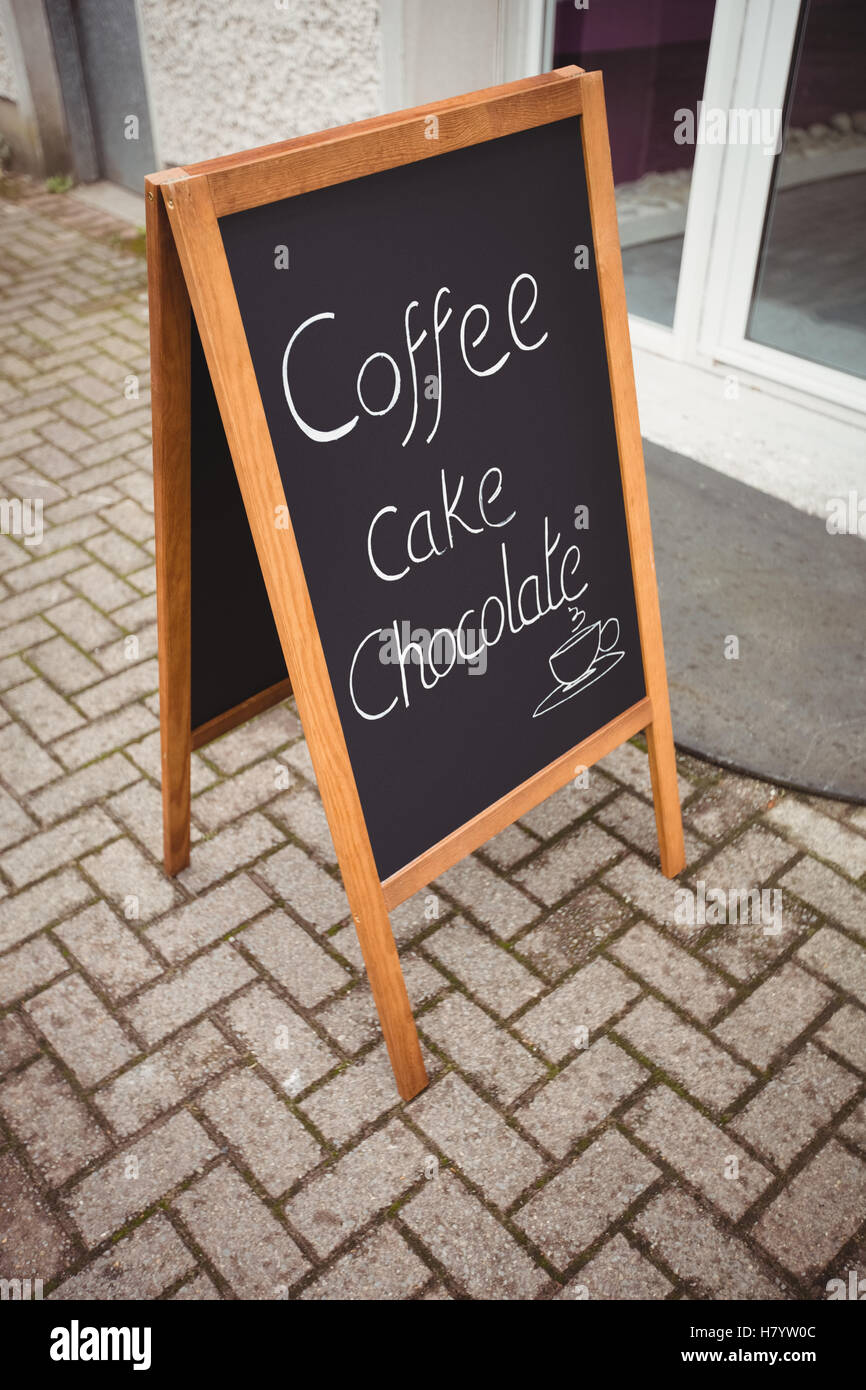 Text written on chalkboard Stock Photo - Alamy