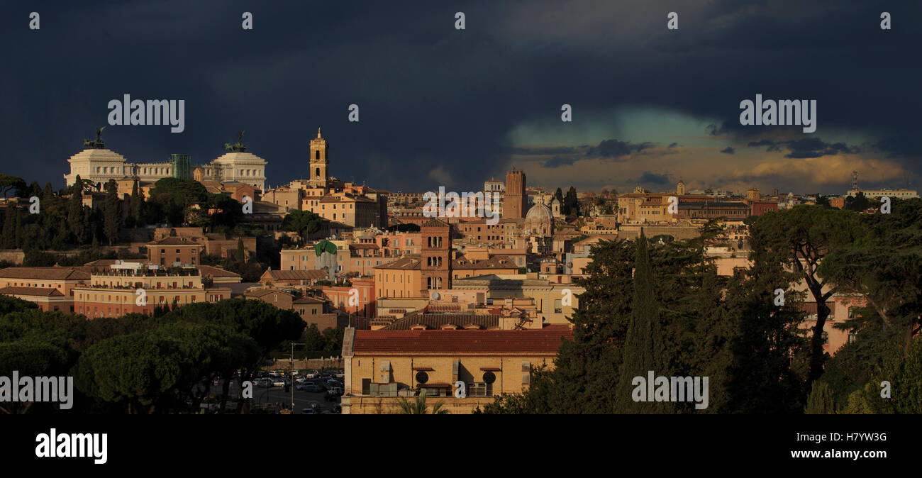 Rome, from Aventino hill Stock Photo - Alamy