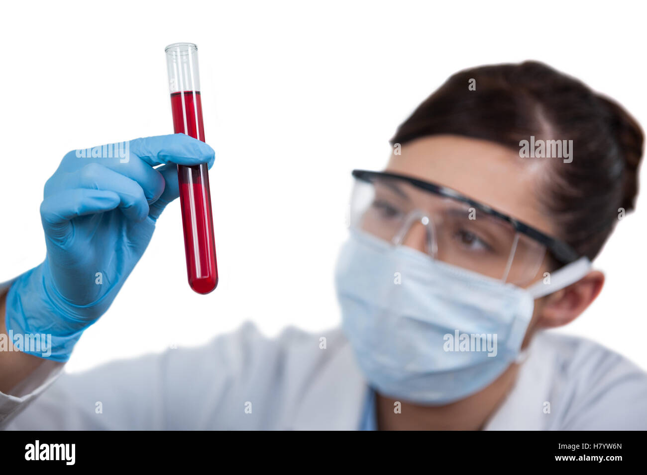 Scientist conducting an experiment hi-res stock photography and images - Alamy